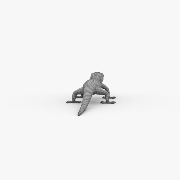 modelo 3d lizard basemesh - TurboSquid 2006954