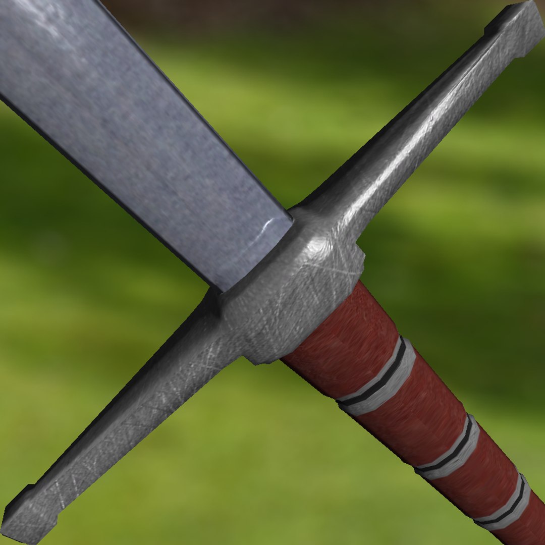 Free Medieval European Longsword 3d Model