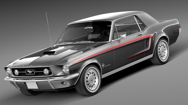 Ford Mustang 3D Models for Download | TurboSquid