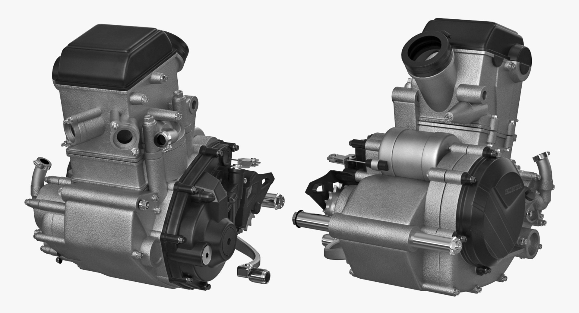 Motocross Motorcycle Engine 2 Model - TurboSquid 1230183