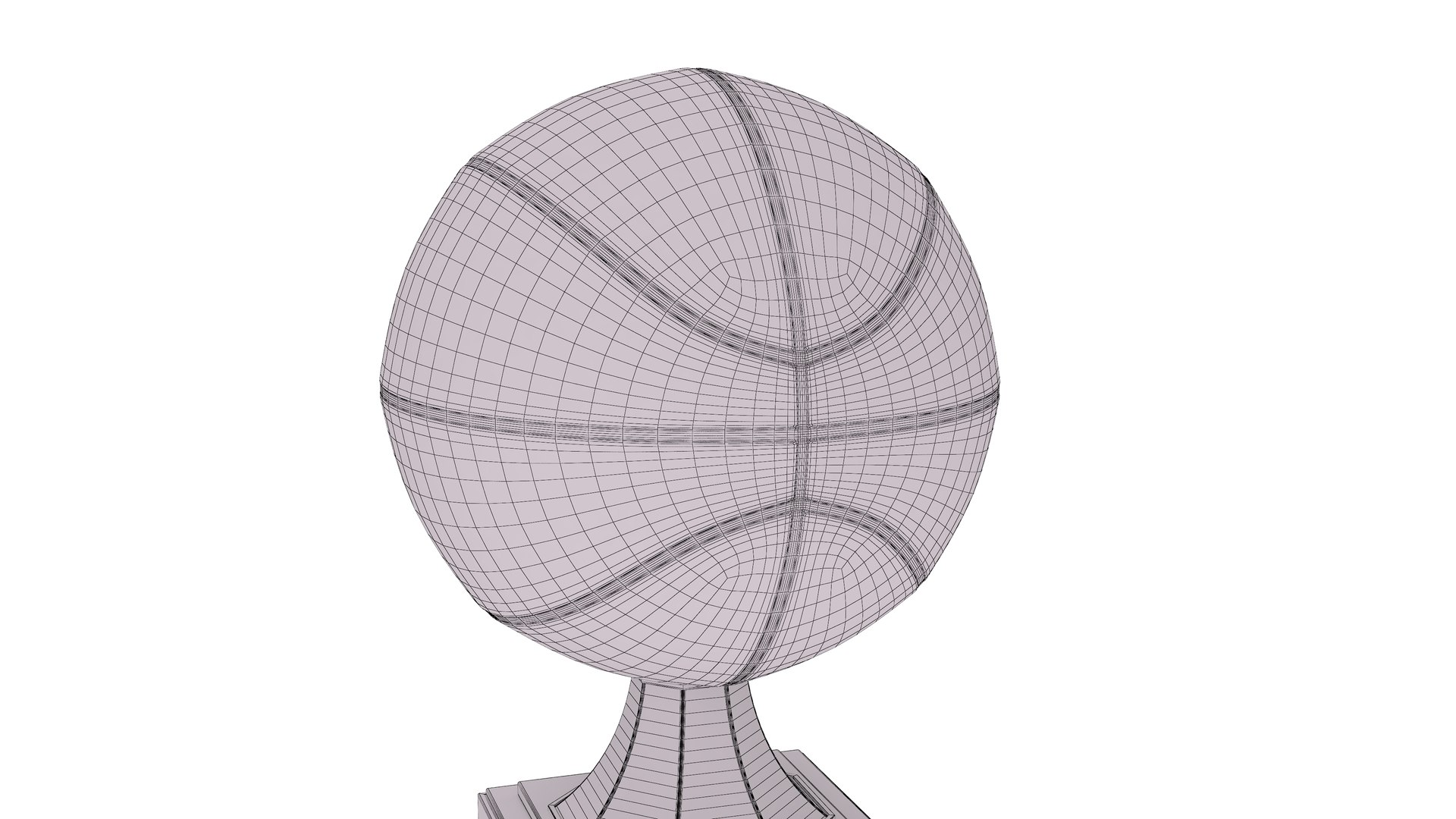 3D Basketball Trophy Model - TurboSquid 2127408