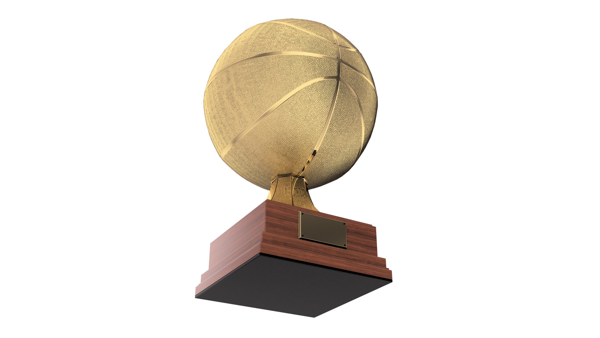 3D Basketball Trophy Model - TurboSquid 2127408