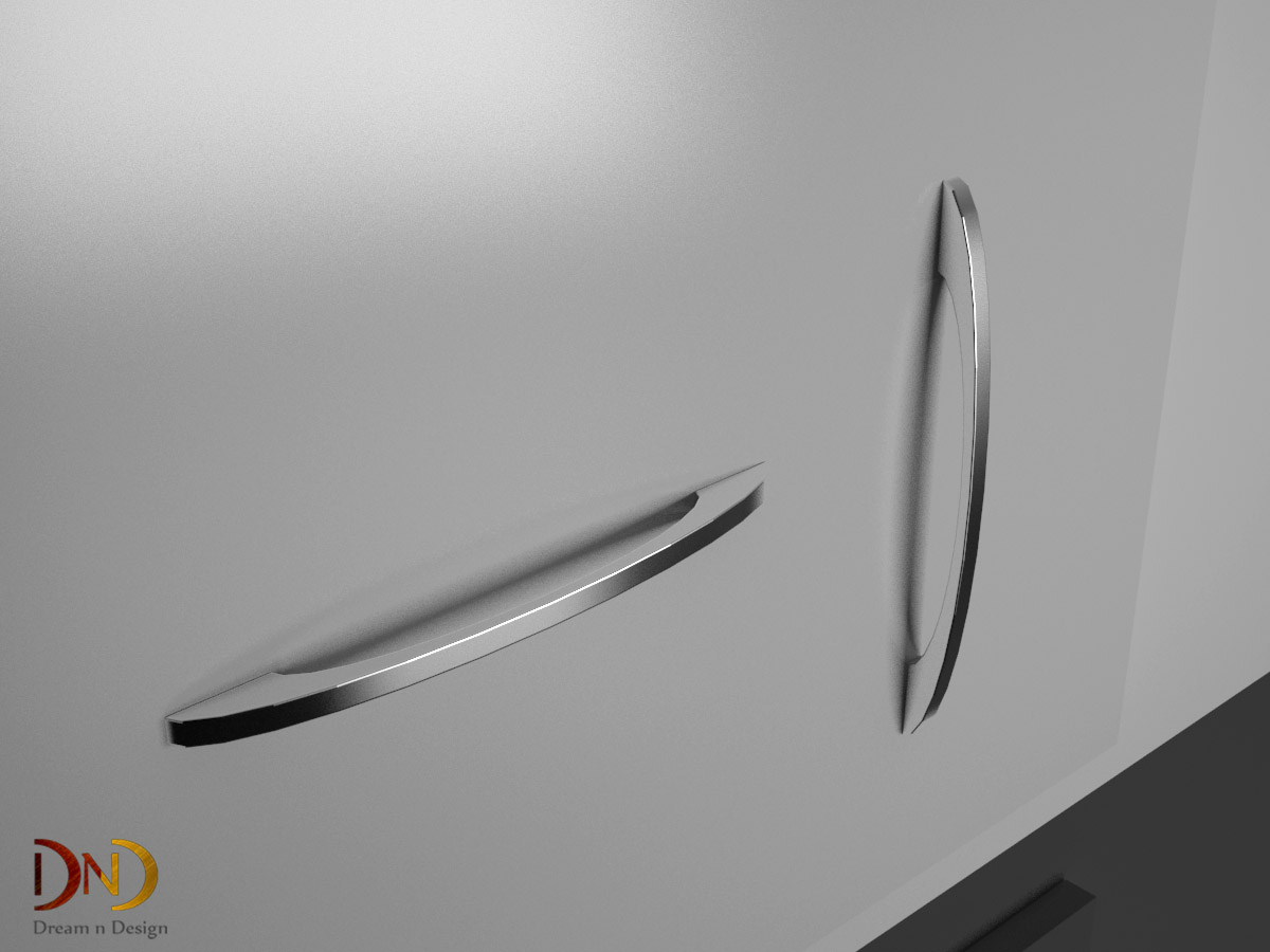 3D handles kitchen cabinets model - TurboSquid 1263797
