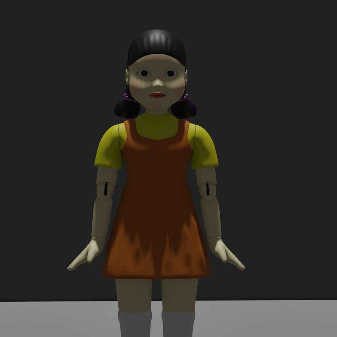 boneca de lula Modelo 3D - TurboSquid 1805341