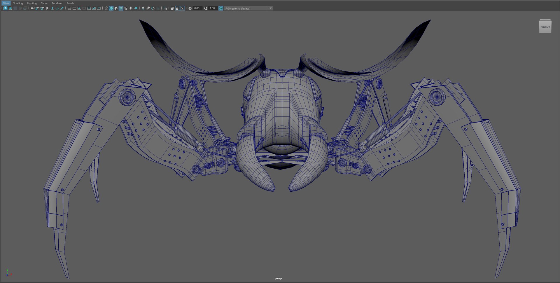 3D Robotic Character Ant Bot With RIG - TurboSquid 2369069