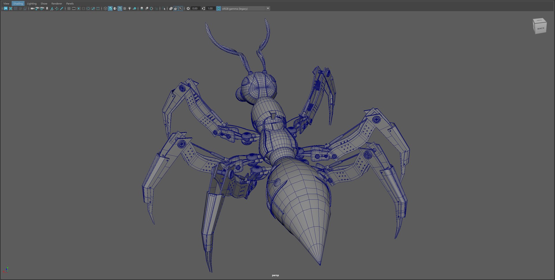 3D Robotic Character Ant Bot With RIG - TurboSquid 2369069