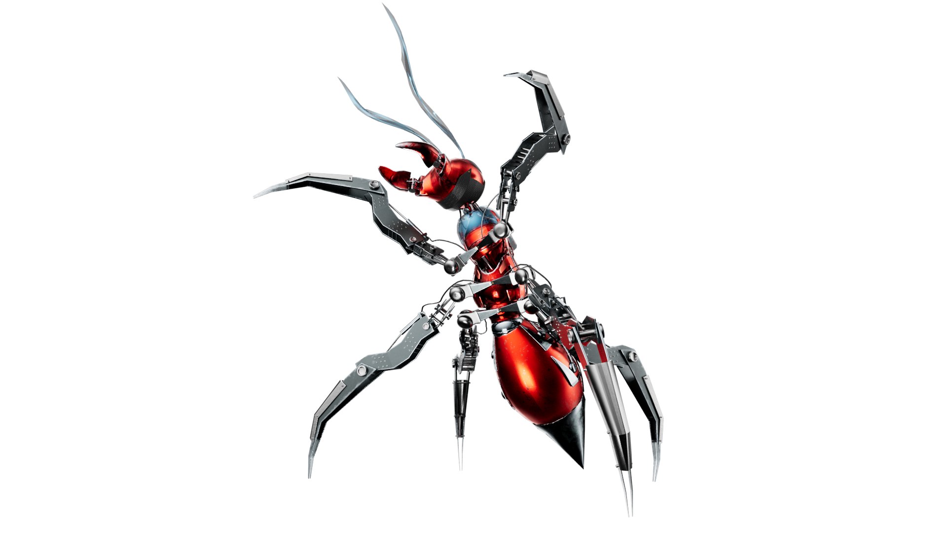 3D Robotic Character Ant Bot With RIG - TurboSquid 2369069