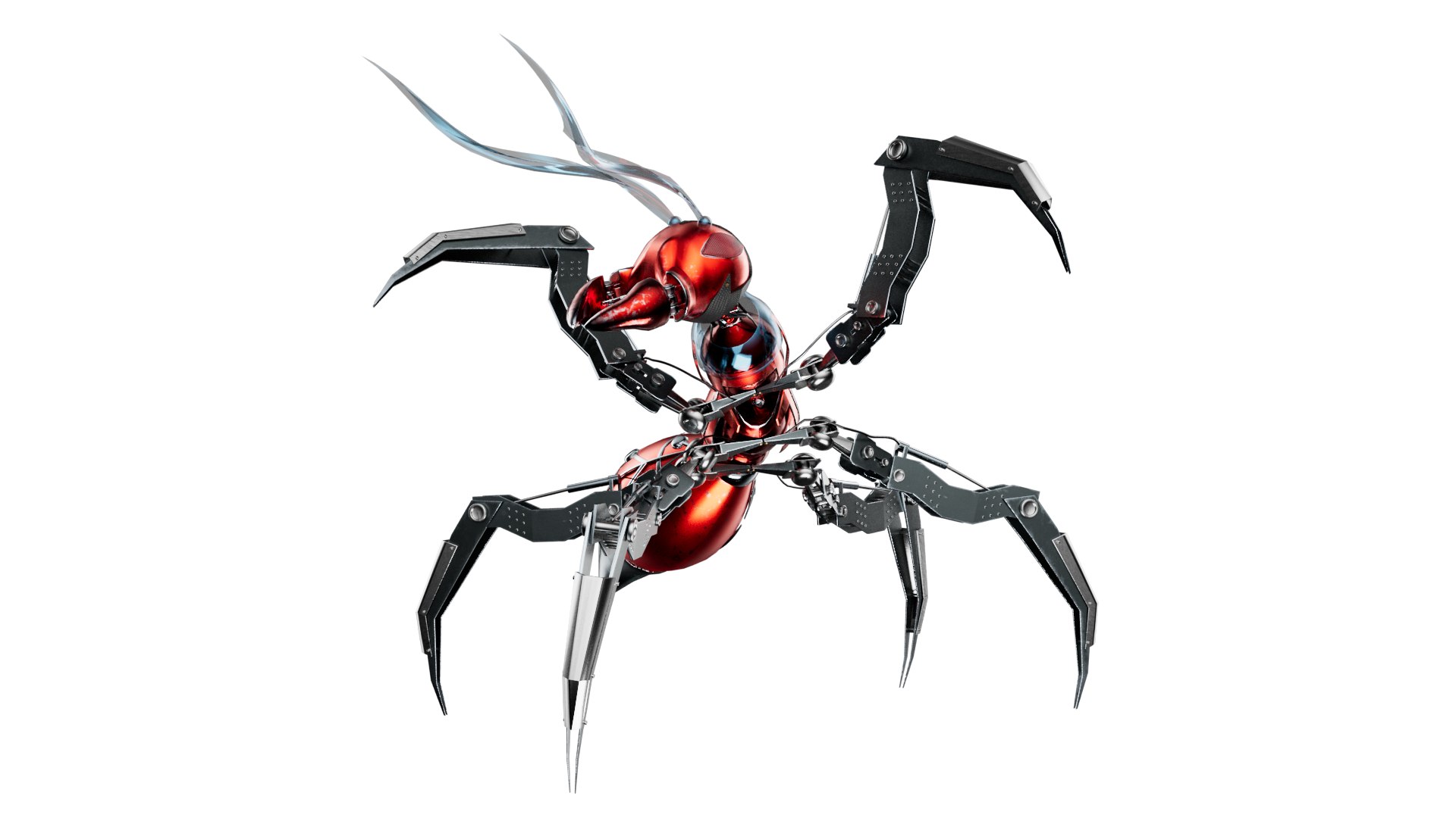 3D Robotic Character Ant Bot With RIG - TurboSquid 2369069