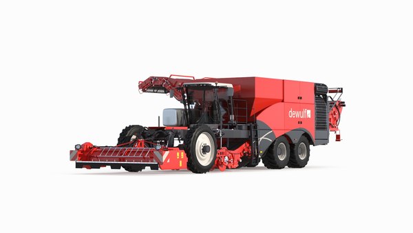 modelo 3d Cosechadora Dewulf Enduro de 4 hileras - TurboSquid 2040971