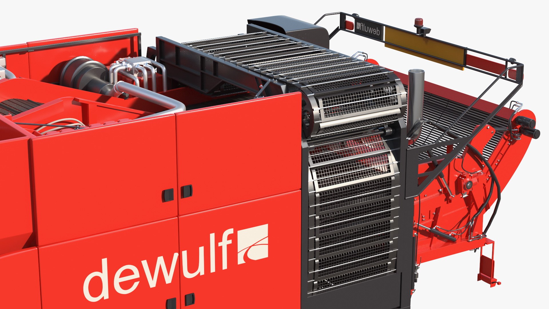 Dewulf Enduro 4-Row Harvester 3D Model - TurboSquid 2040971