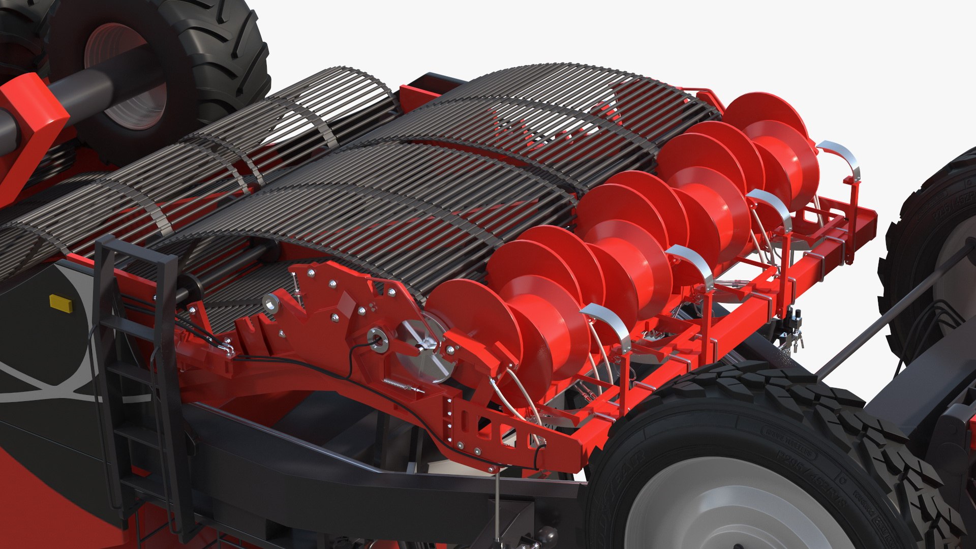 Dewulf Enduro 4-Row Harvester 3D Model - TurboSquid 2040971