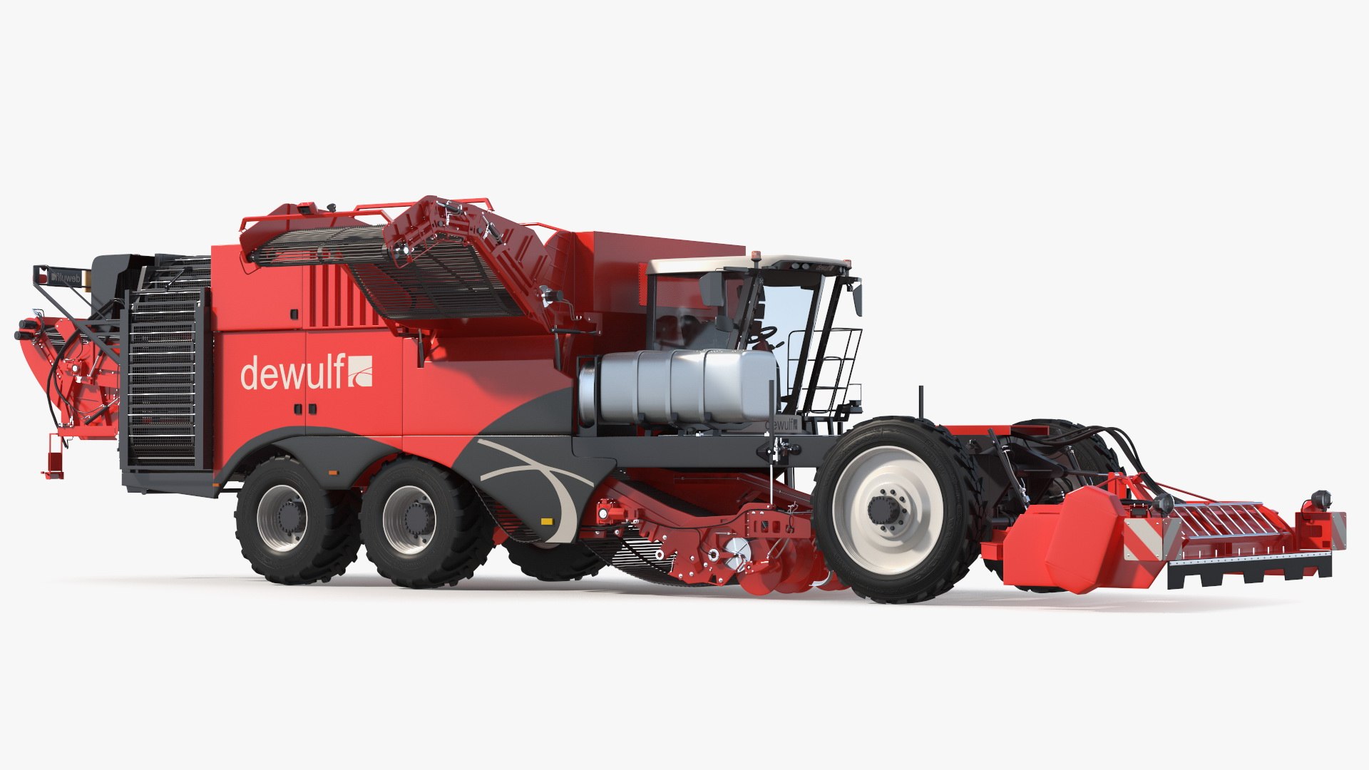 Dewulf Enduro 4-Row Harvester 3D model - TurboSquid 2040971