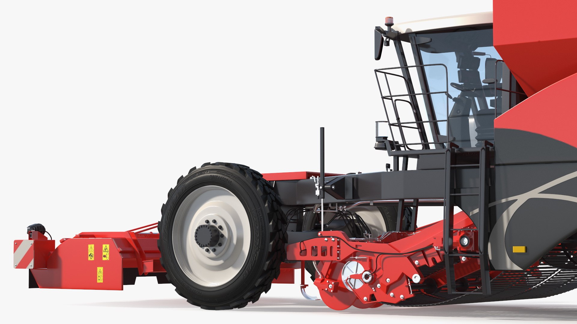 Dewulf Enduro 4-Row Harvester 3D Model - TurboSquid 2040971