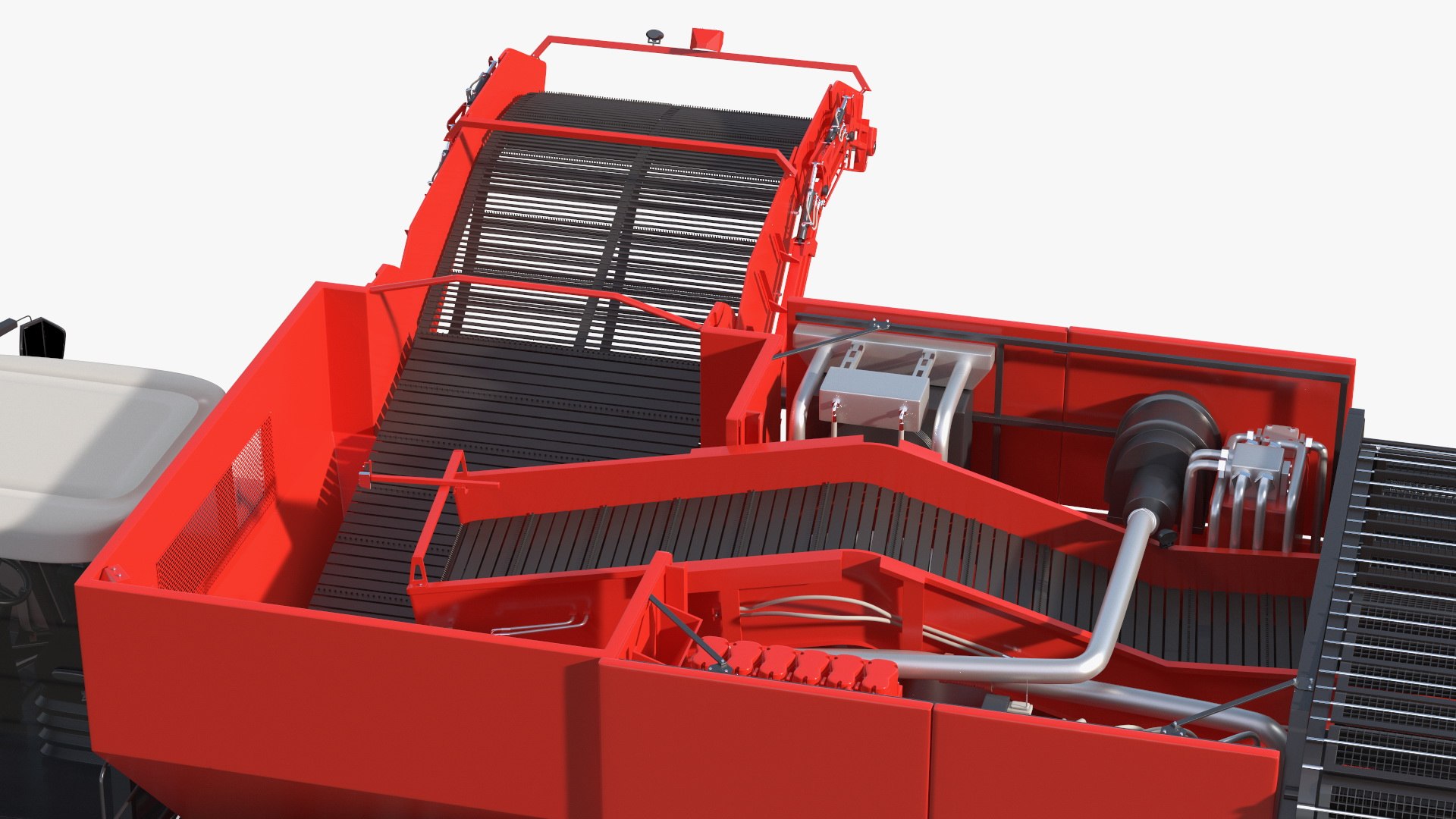 Dewulf Enduro 4-Row Harvester 3D Model - TurboSquid 2040971