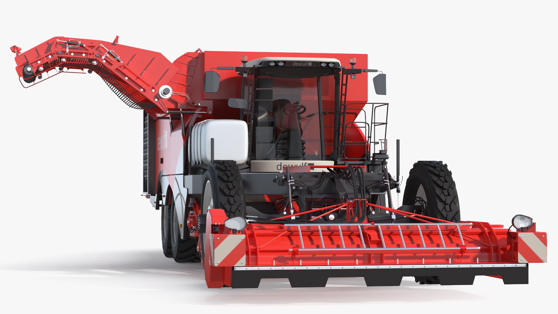 Dewulf Enduro 4-Row Harvester 3D model - TurboSquid 2040971