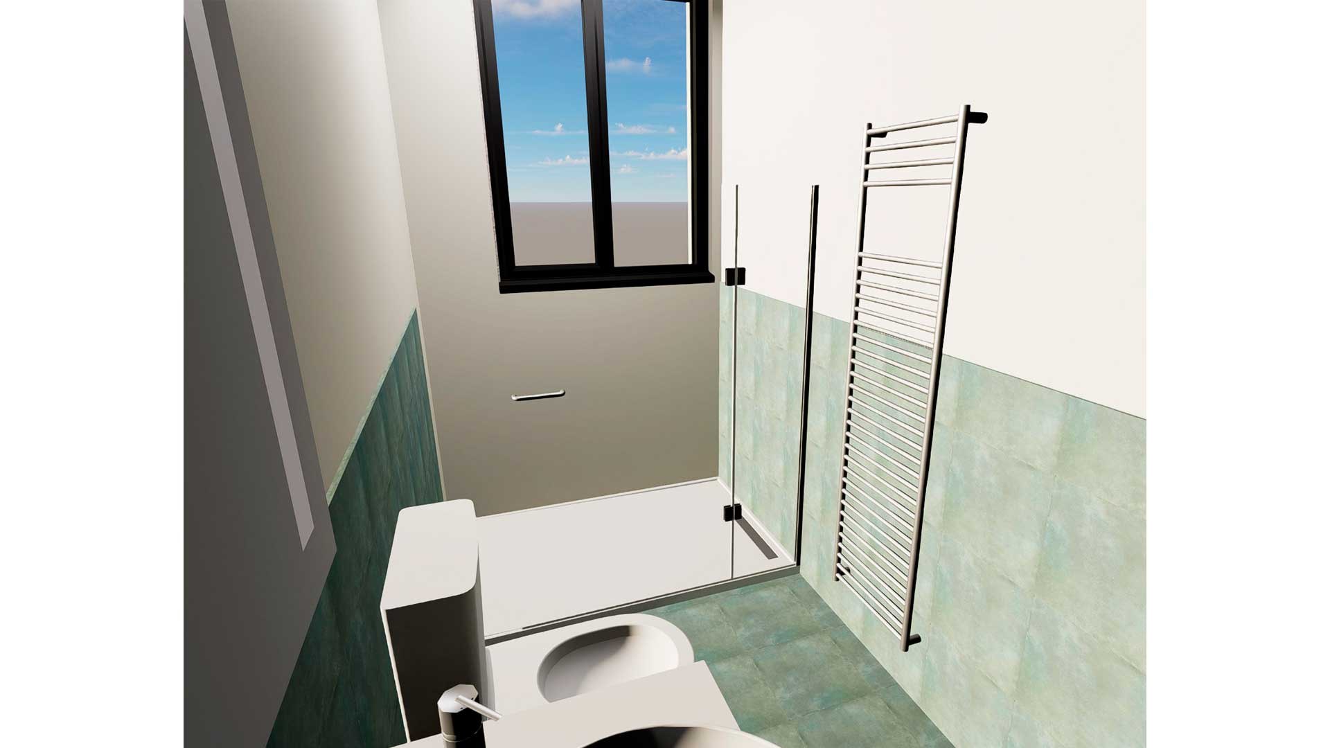 Bathroom Wall Towel Radiator Rail Model - TurboSquid 2020340