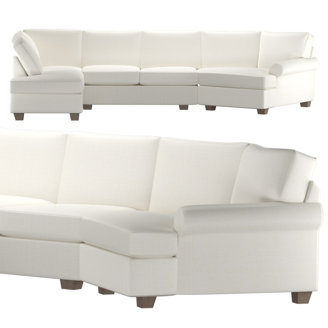 3D Emma Sectional Model - TurboSquid 1959744