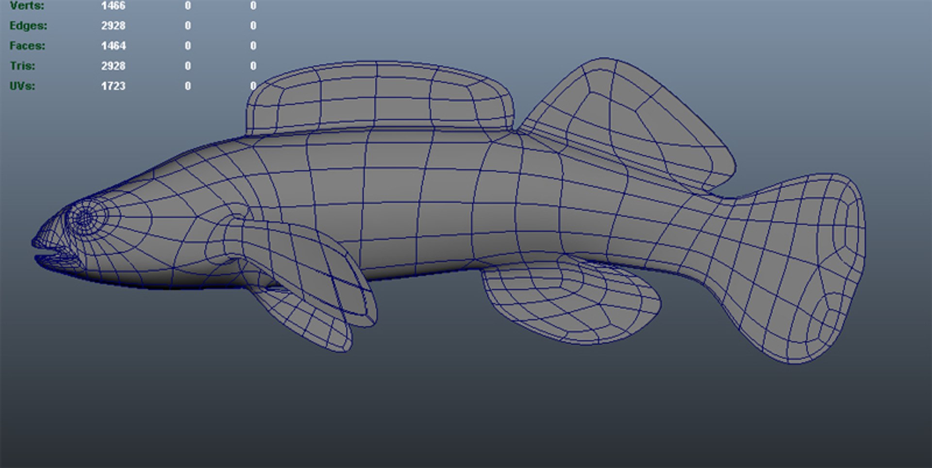 etheostoma maculatum spotted darter 3d model