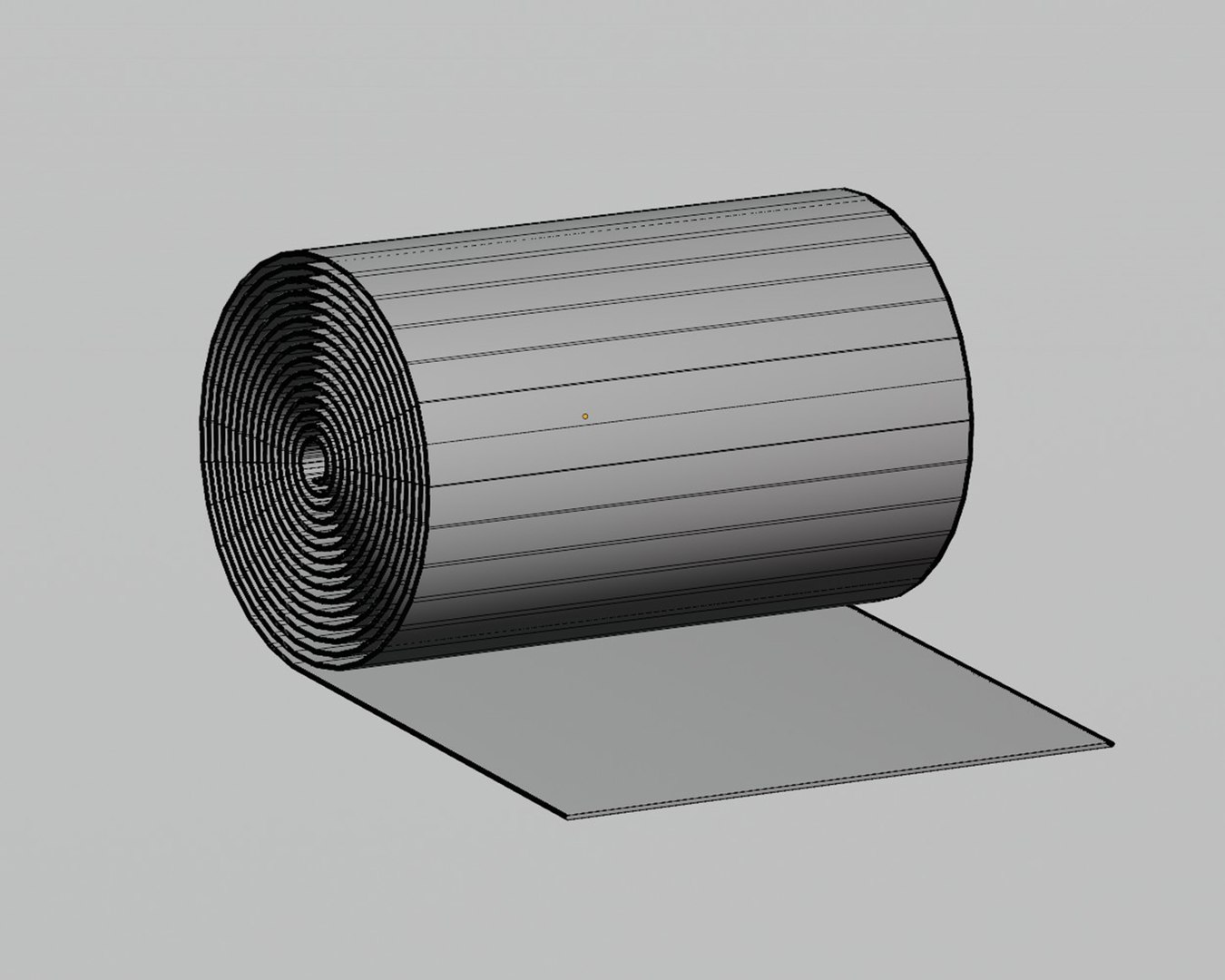 3D Wrapping Paper Roll - TurboSquid 2272447