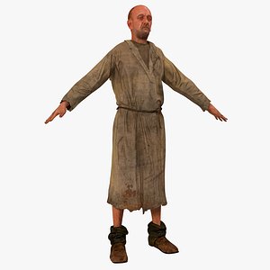 Low Poly 3D Peasant Models For Download | TurboSquid