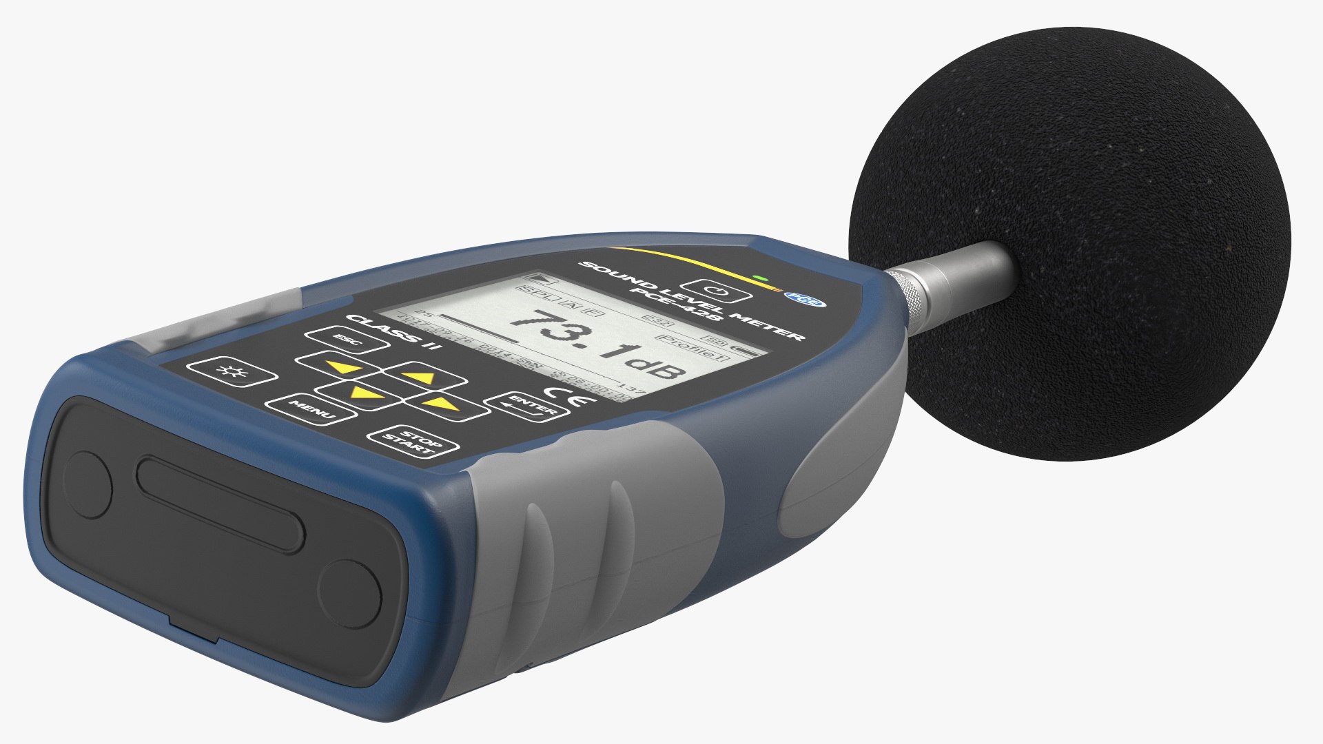 Handheld Sonometer SPL Meter PCE 428 3D - TurboSquid 1726252