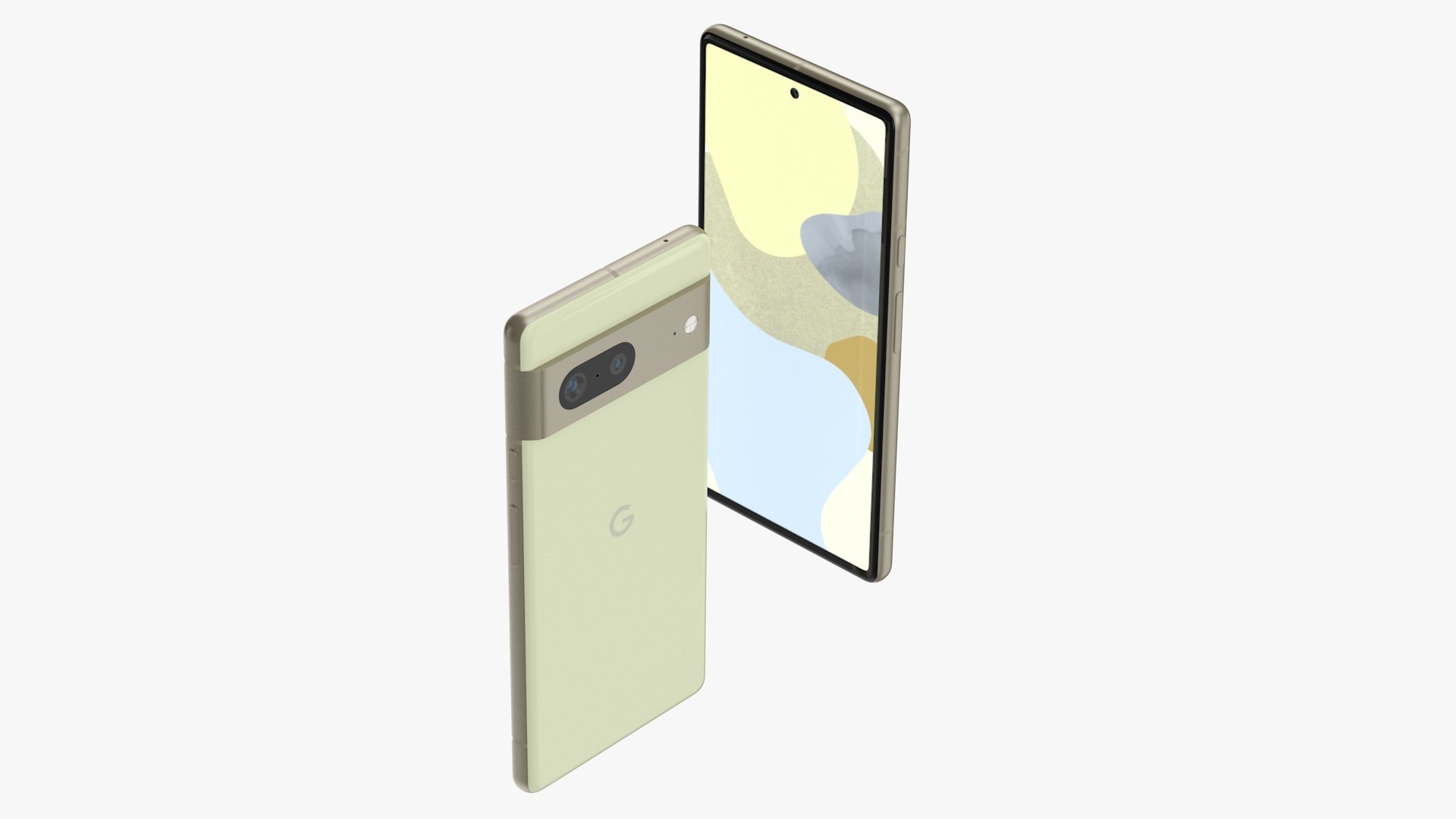 Google Pixel 7 Lemongrass Yellow 3D Model - TurboSquid 1948849
