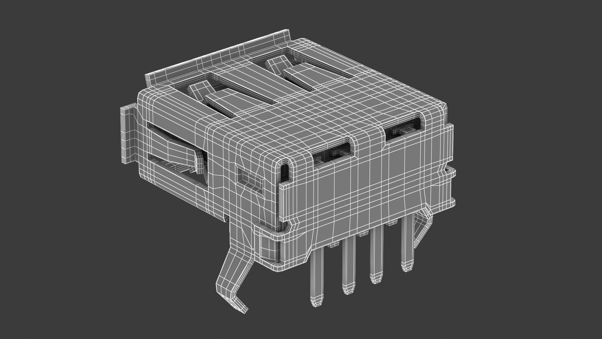 Connectors Electronics Standard 3D Model - TurboSquid 1638365