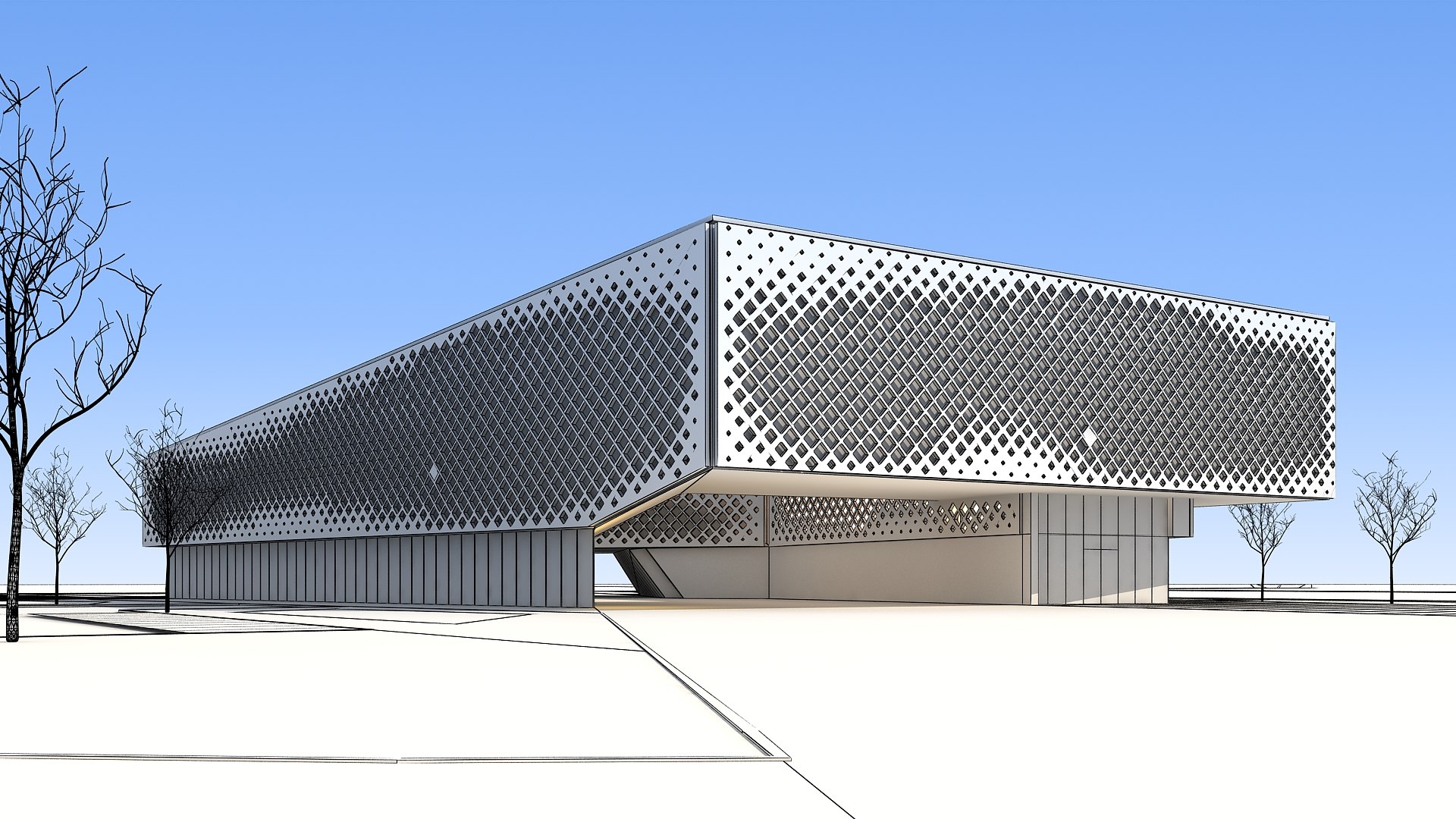 Modern Building Collection 01 3D Model - TurboSquid 1964953