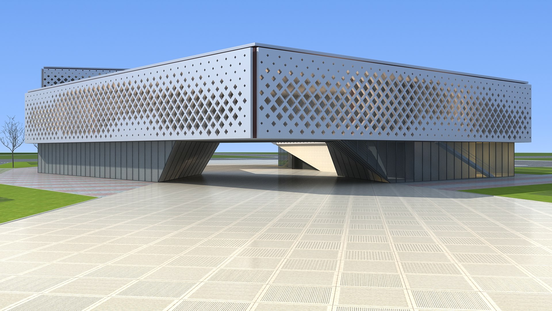 Modern Building Collection 01 3D Model - TurboSquid 1964953