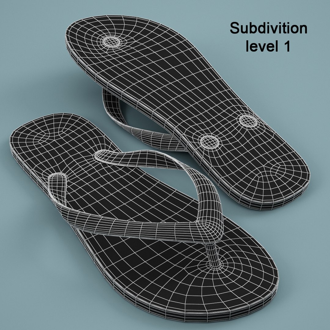 3d Sandal Model