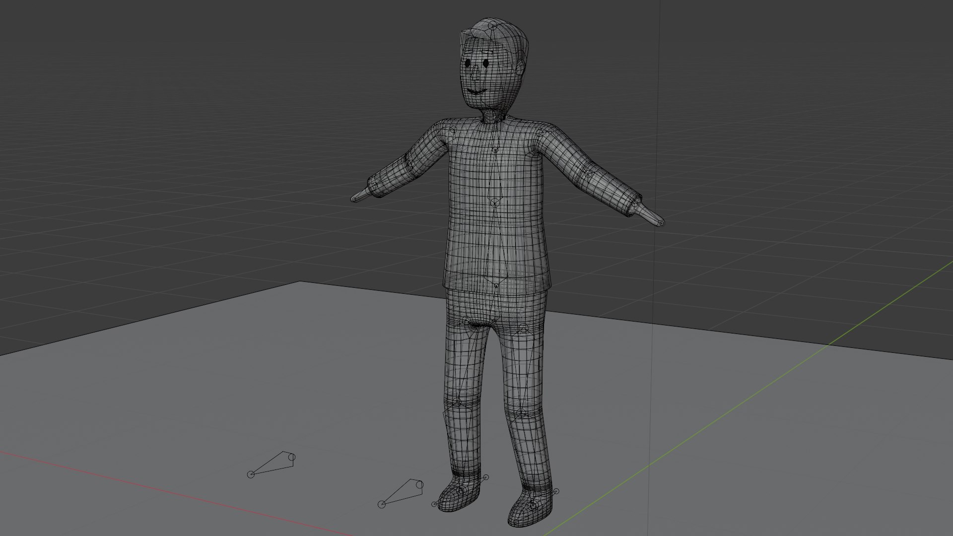 Poly Man Character with Clothes Low-poly model - TurboSquid 2181151