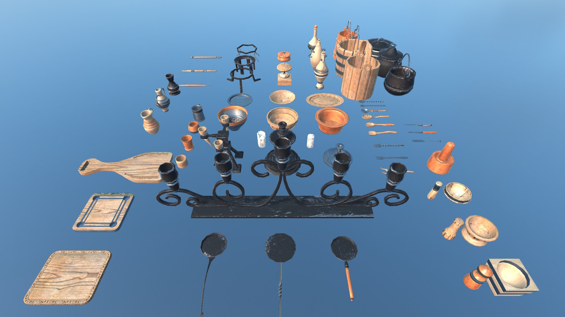 Fantasy Interior Props 3D Model - TurboSquid 2019376