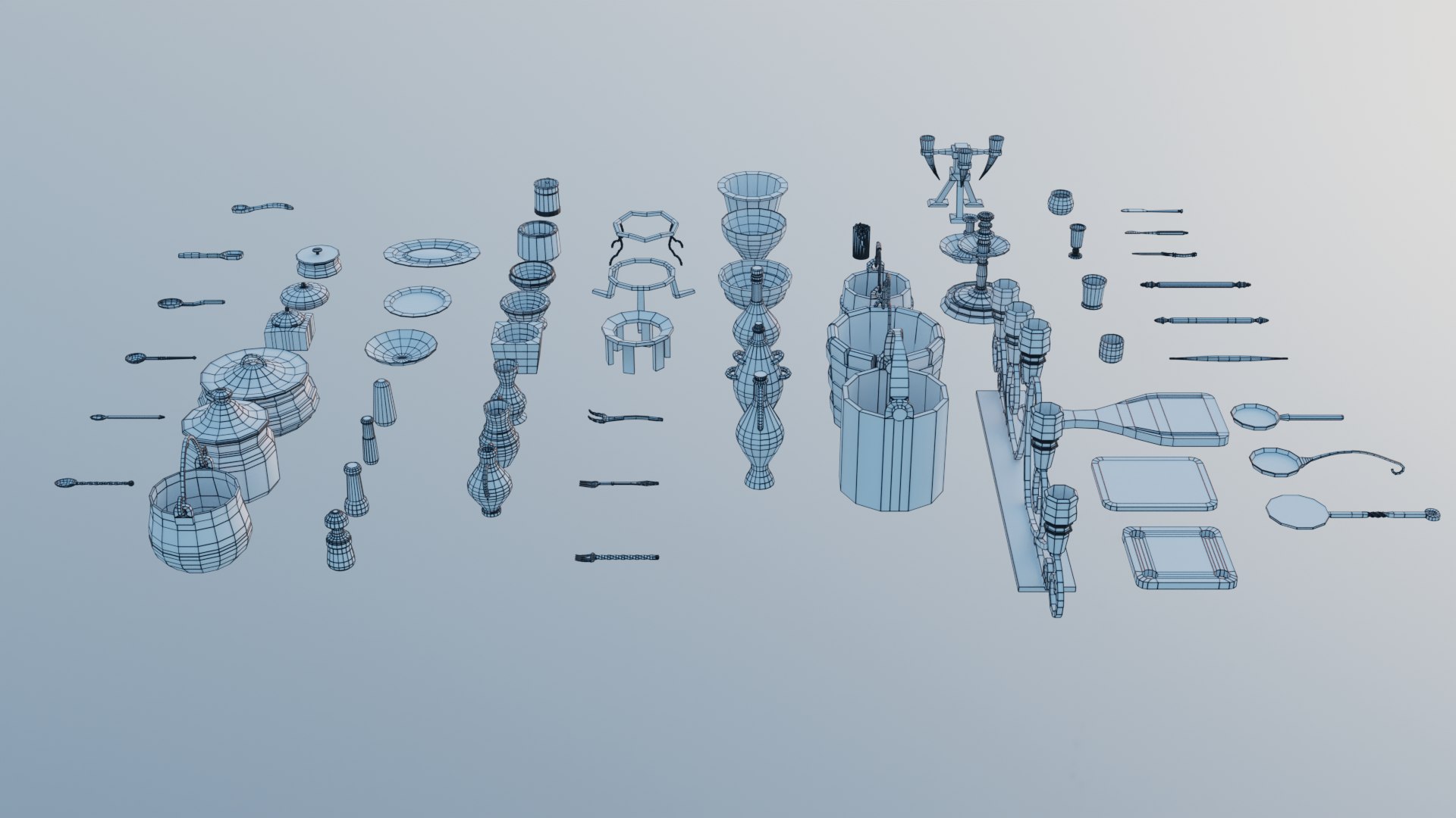 Fantasy Interior Props 3D Model - TurboSquid 2019376