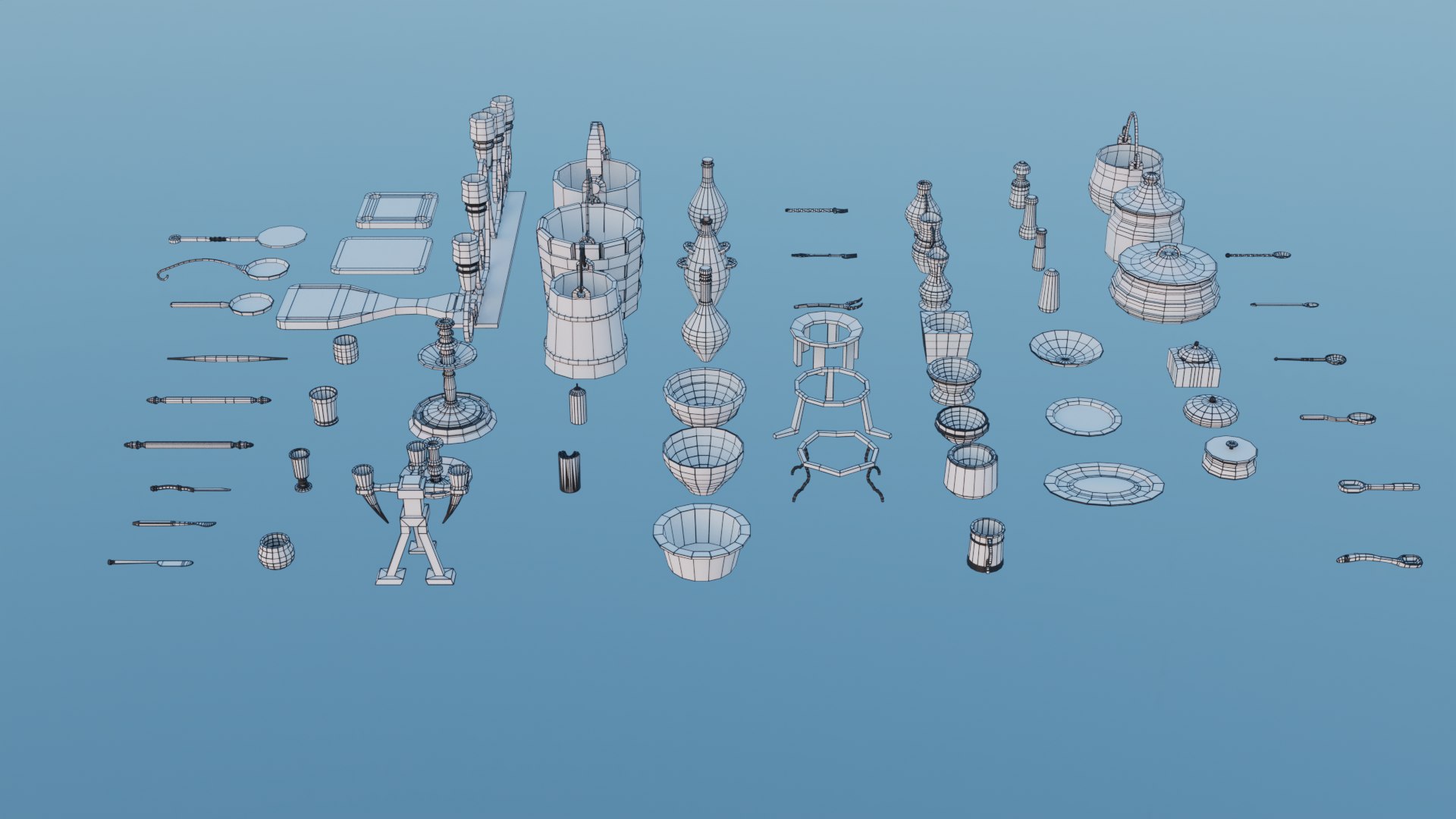 Fantasy Interior Props 3D Model - TurboSquid 2019376