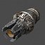 Sci Fi Jet Engine 3d Model