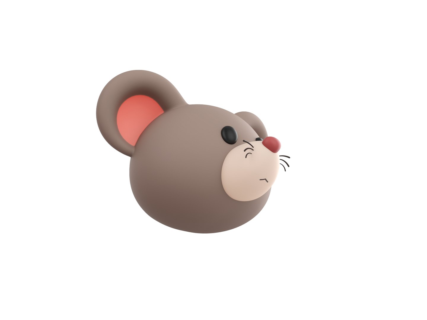 Prop151 Rat Head 3D Model - TurboSquid 1947818