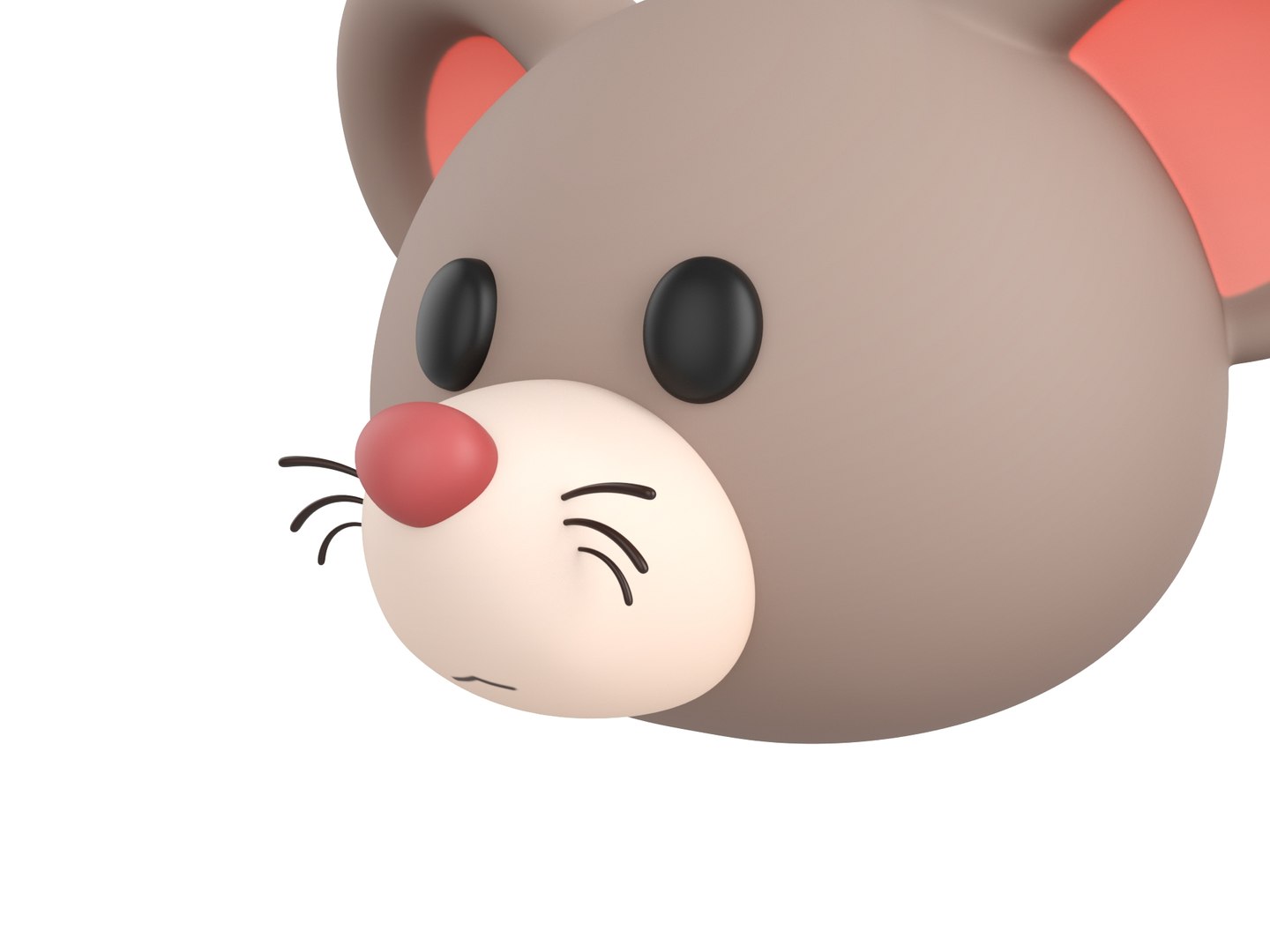 Prop151 Rat Head 3D Model - TurboSquid 1947818