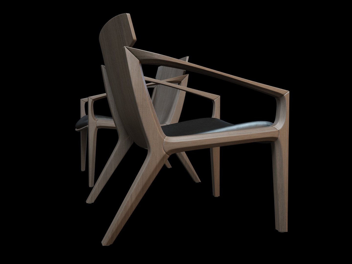 Linna-armchair 3d Model
