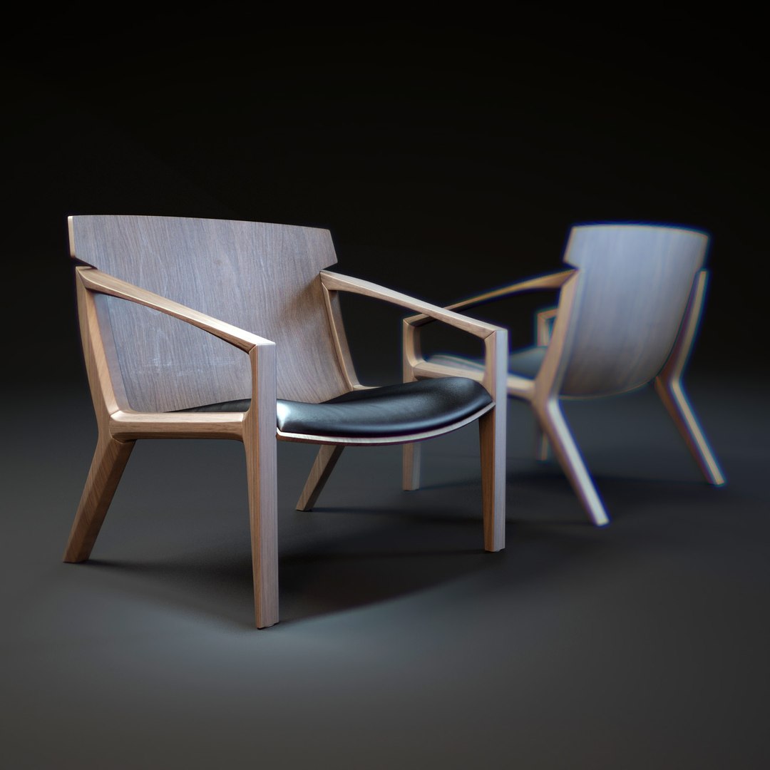 Linna-armchair 3d Model