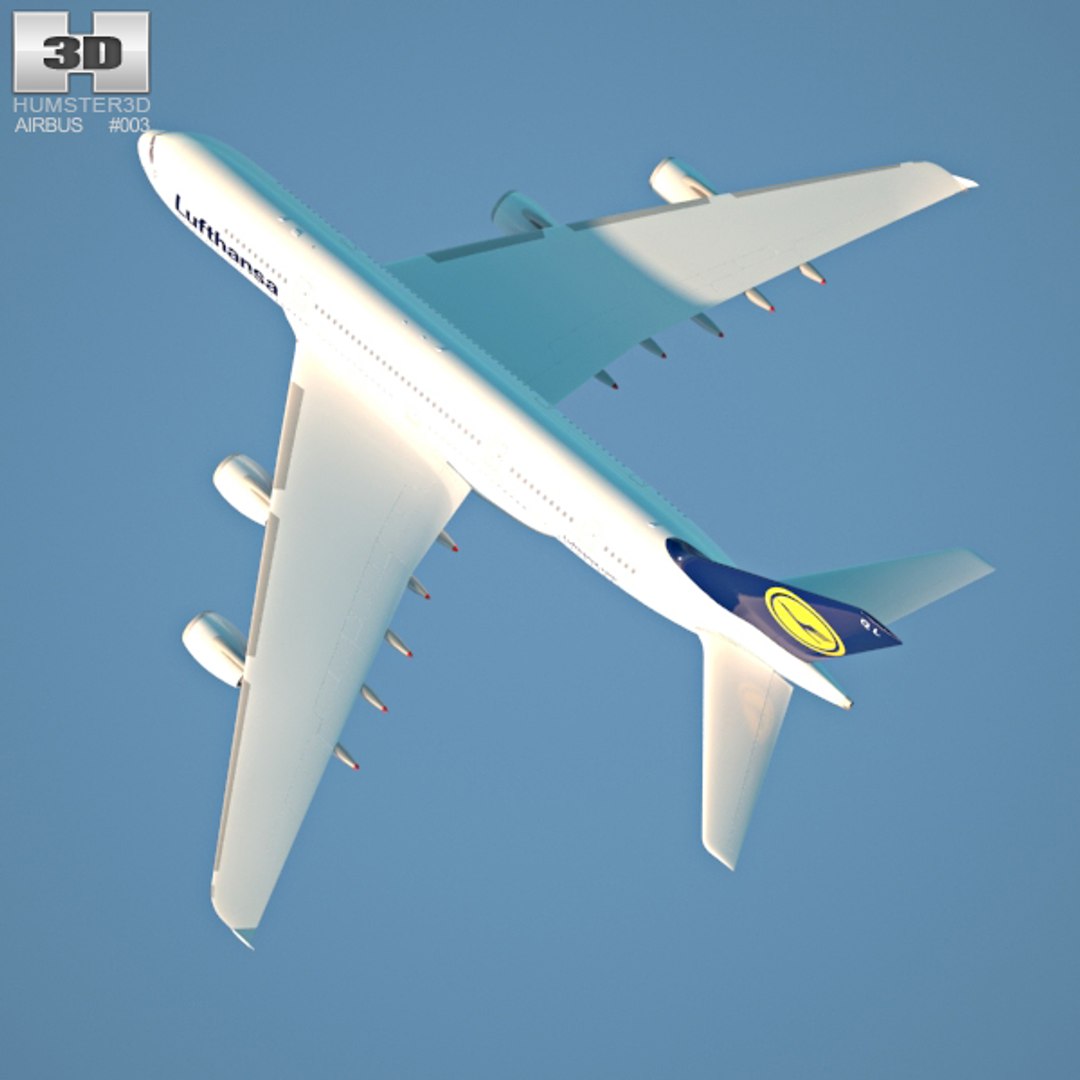 3D airbus a380 380 model - TurboSquid 1263784