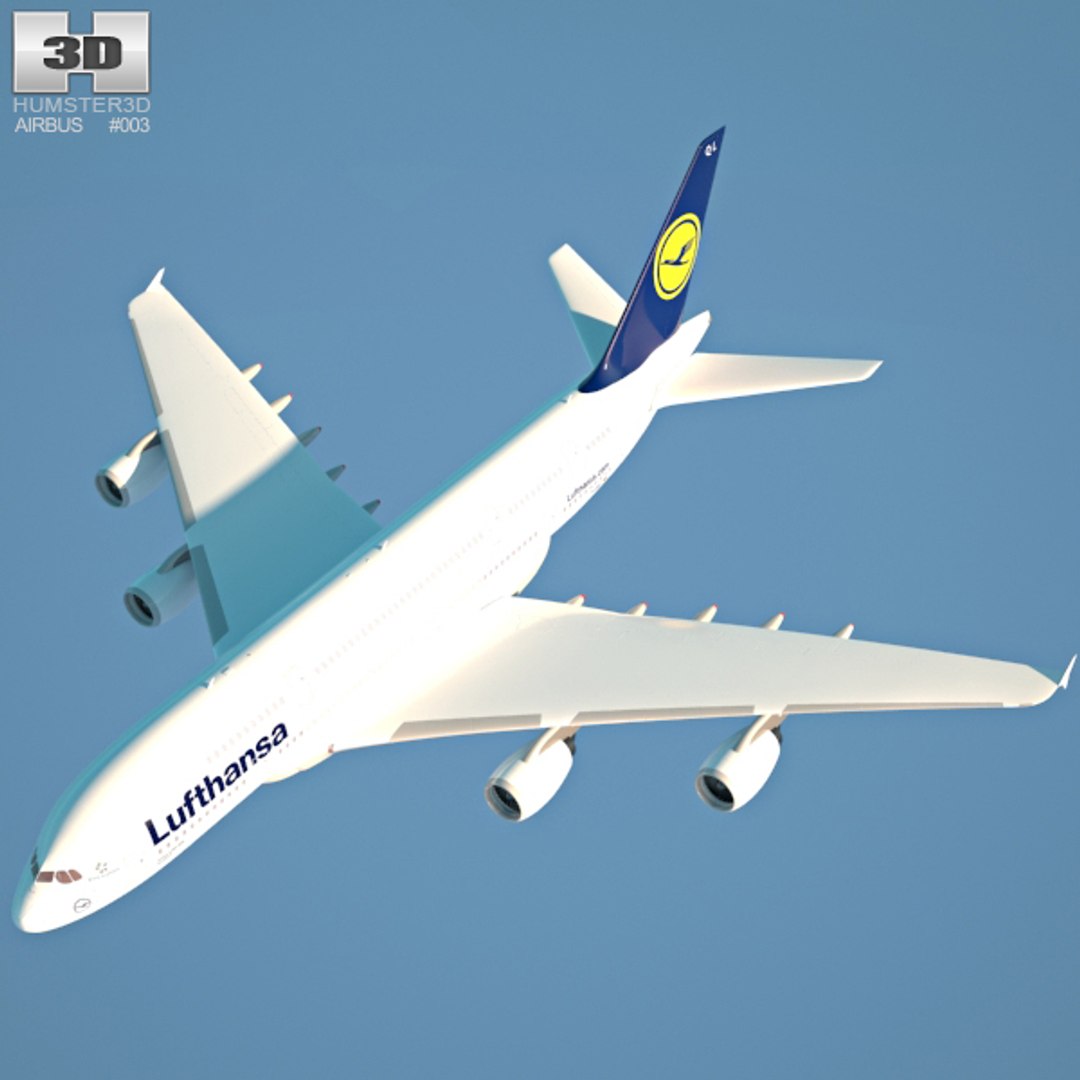 3D airbus a380 380 model - TurboSquid 1263784