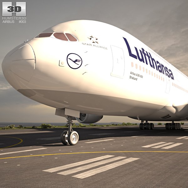 3D airbus a380 380 model - TurboSquid 1263784