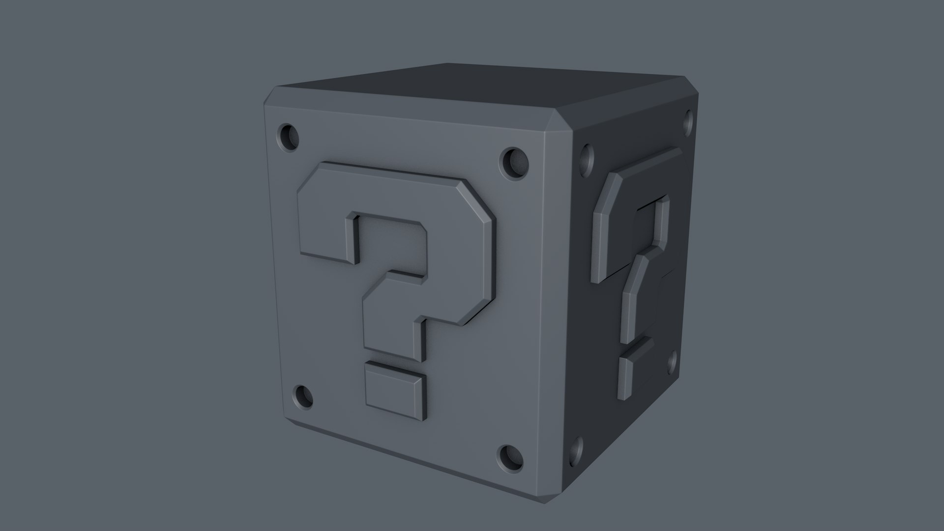 Mario Cube 3D - TurboSquid 1625728