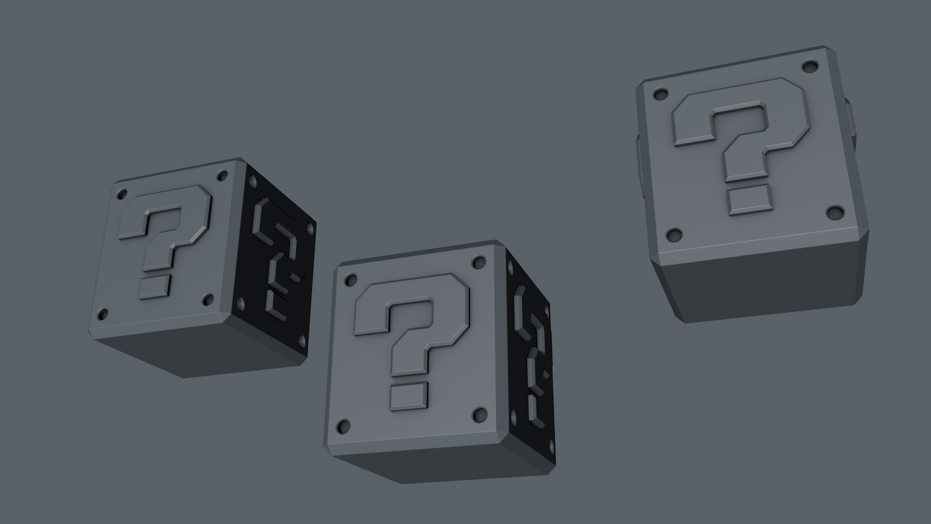 Mario Cube 3D - TurboSquid 1625728