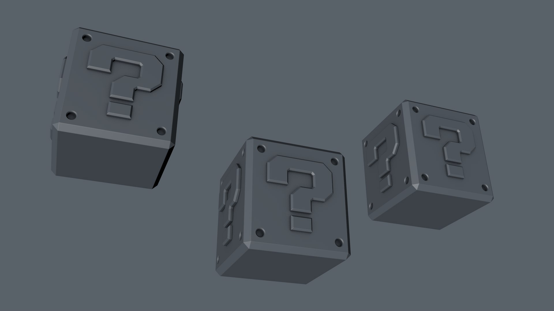 Mario Cube 3D - TurboSquid 1625728