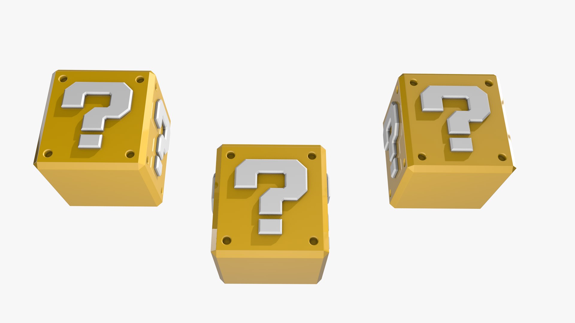 Mario Cube 3D - TurboSquid 1625728