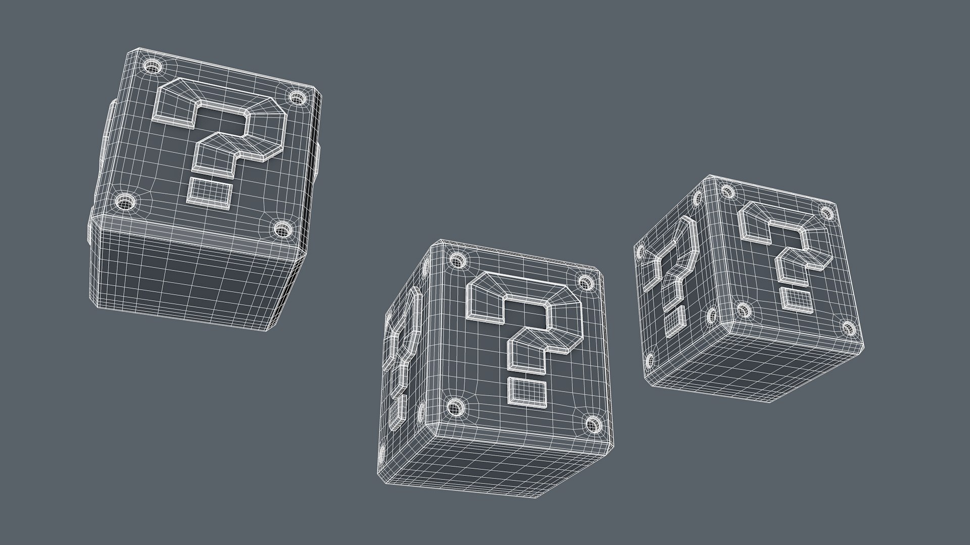 Mario Cube 3D - TurboSquid 1625728