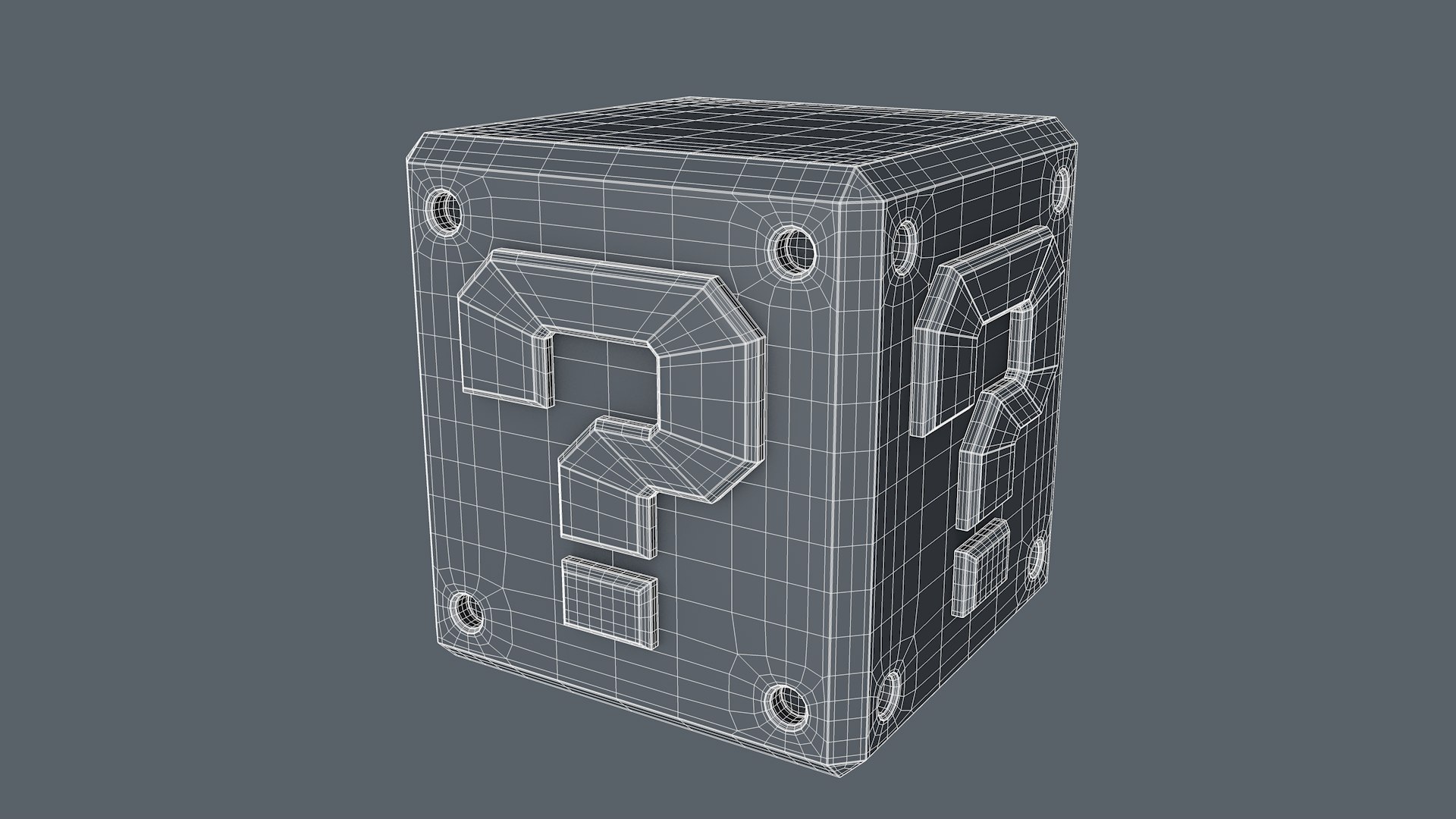 Mario Cube 3D - TurboSquid 1625728