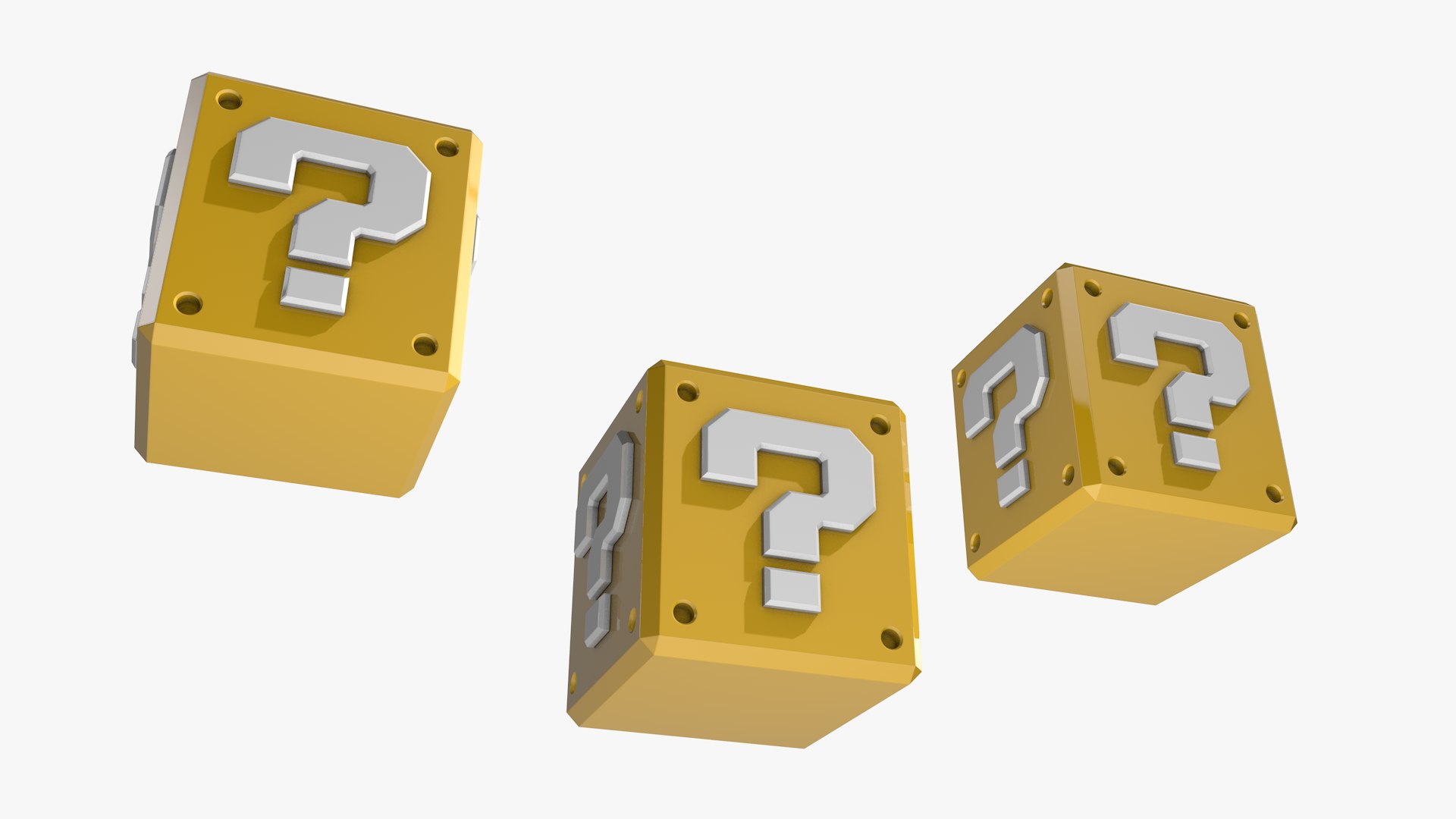 Mario Cube 3D - TurboSquid 1625728