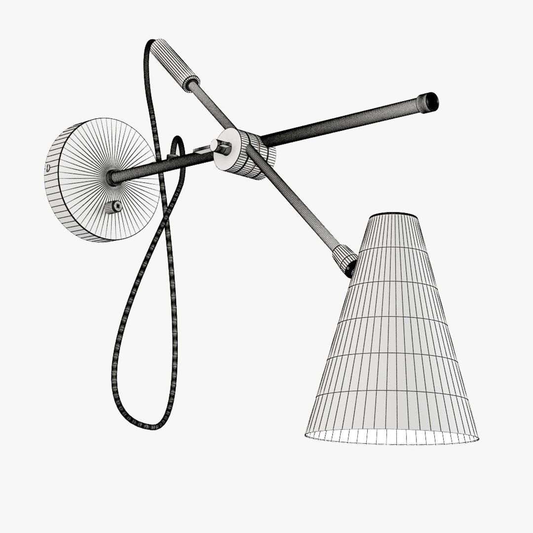 3d sconce restoration hardware